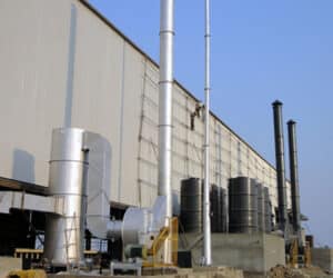 Zinc White Fume Extraction System, Industrial Pickling Tanks